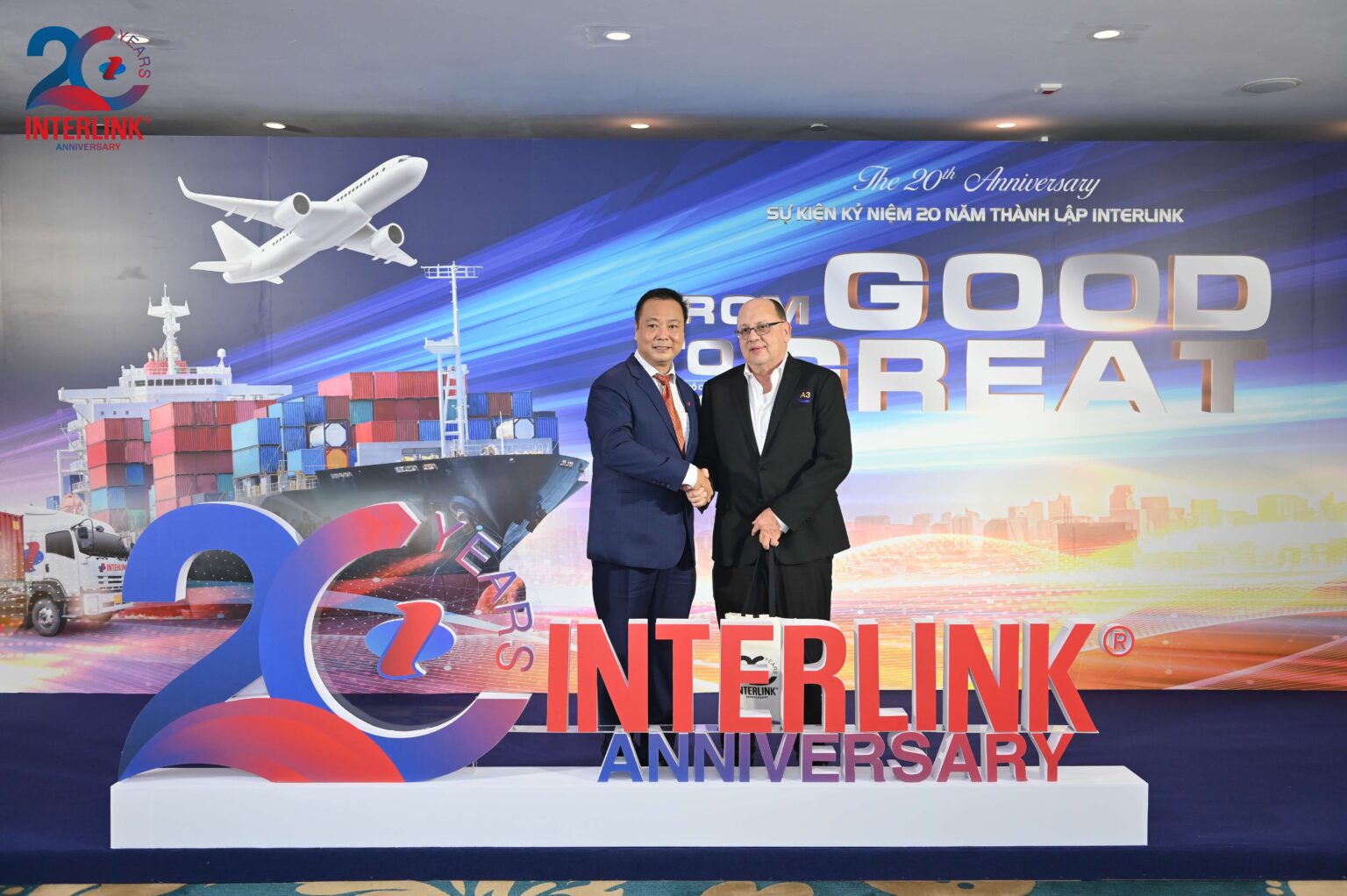 Interlink kỷ niệm 20 năm thành lập công ty – Quá trình hình thành và phát triển – Interlink