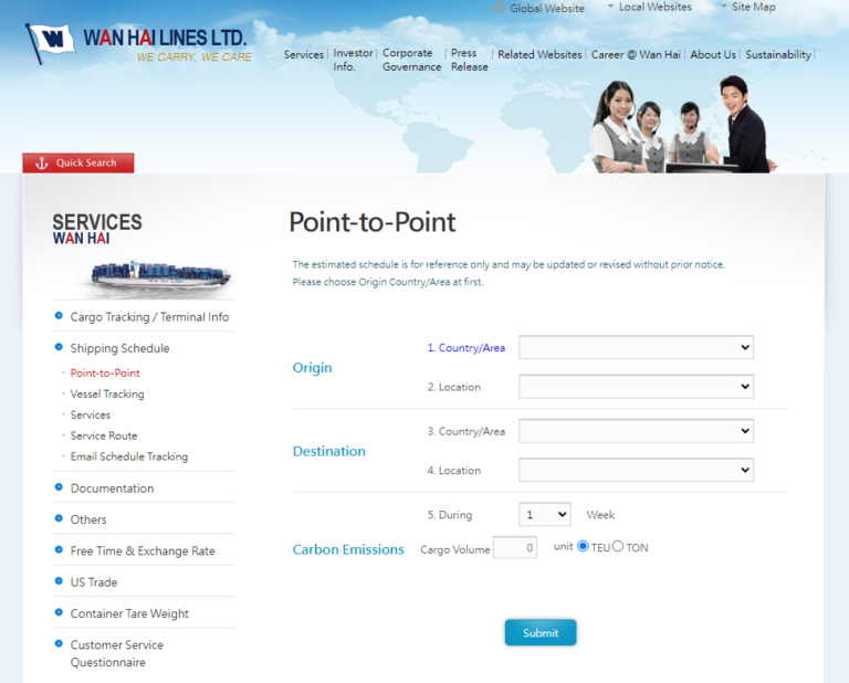 Một số thông tin thú vị nhất về hãng tàu Wanhai (WHL) – Interlink