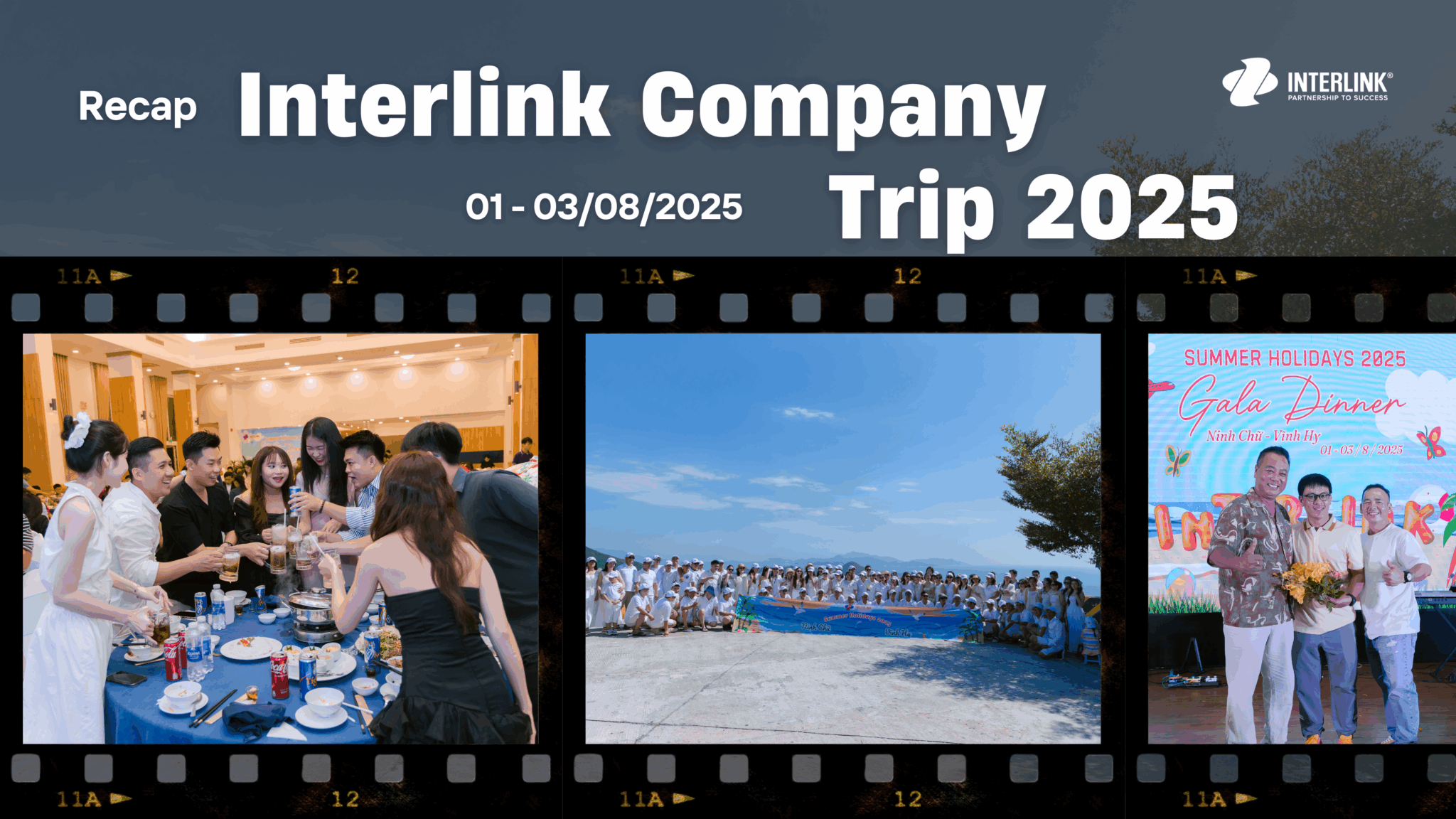 Interlink Company Trip 2025: Hành trình kết nối tại Ninh Chữ – Vĩnh Hy – Interlink